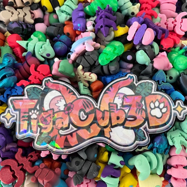 3d Printed Animals - Etsy