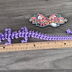 3D Printed Articulated Flexible Animals Dragon Cublettes© Fidget Toys ...