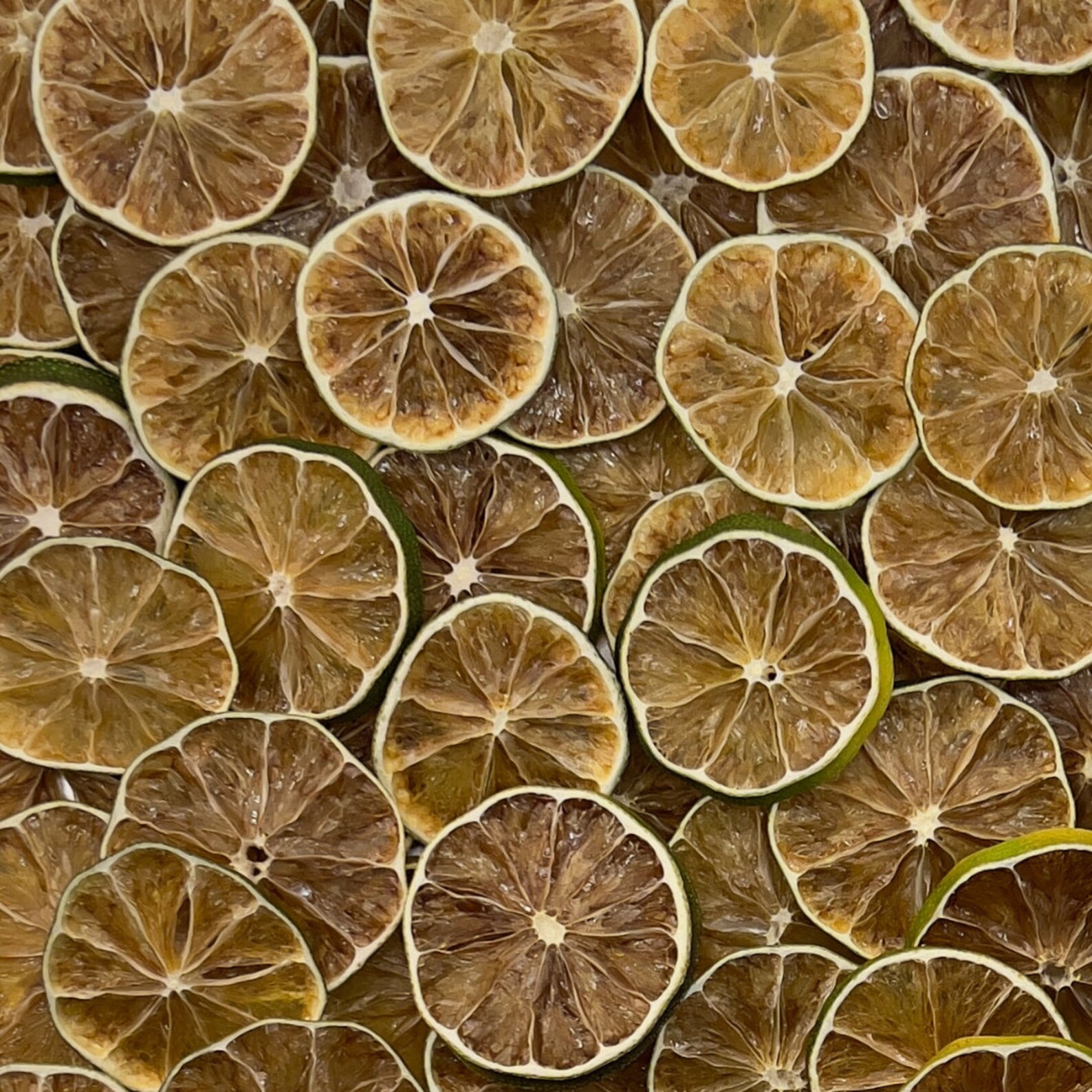 Premium Dehydrated Limes Wheels - 100% Natural and Preservative-free ...