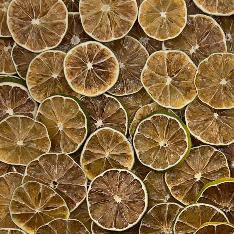 Premium Dehydrated Limes Wheels - 100% Natural and Preservative-free ...