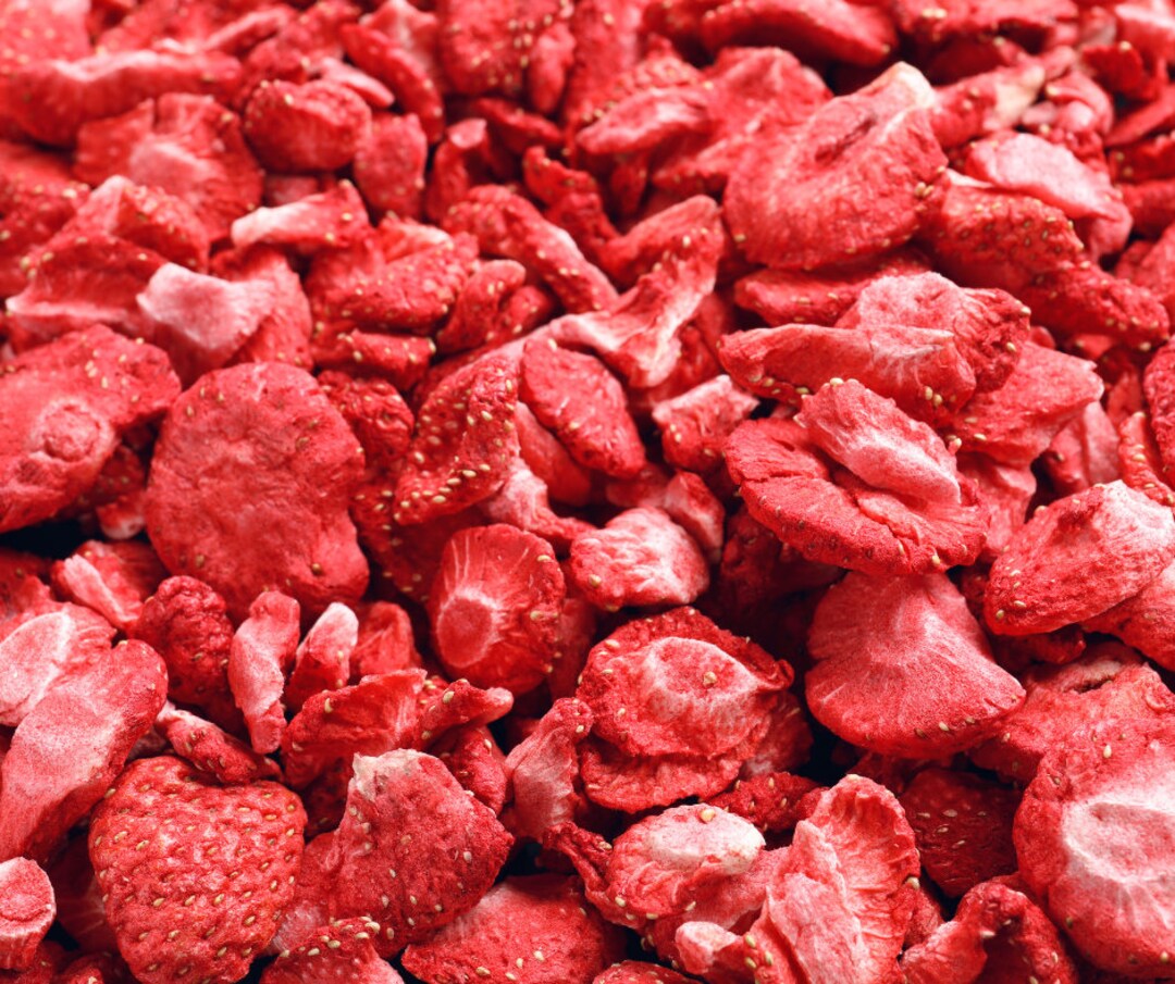 Freeze-dried Strawberries - Etsy