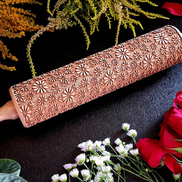 Embossed Rolling Pin - Etsy