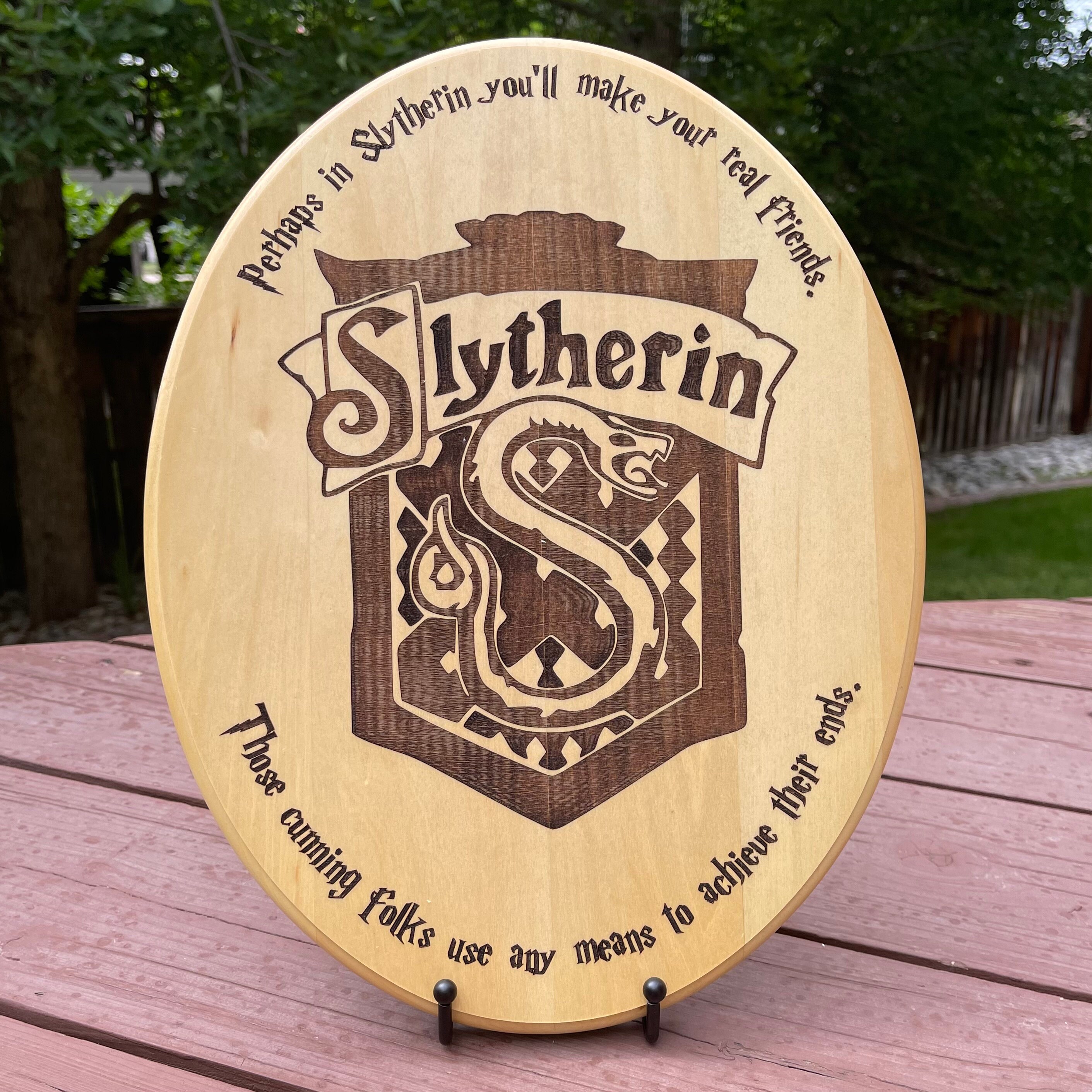 HP Wizard School Crest Sign - Etsy