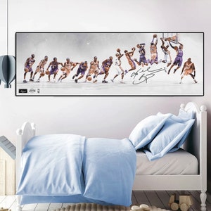 Kobe Bryant Evolution Framable Wall Art, GOAT Sports Poster, Mamba ...