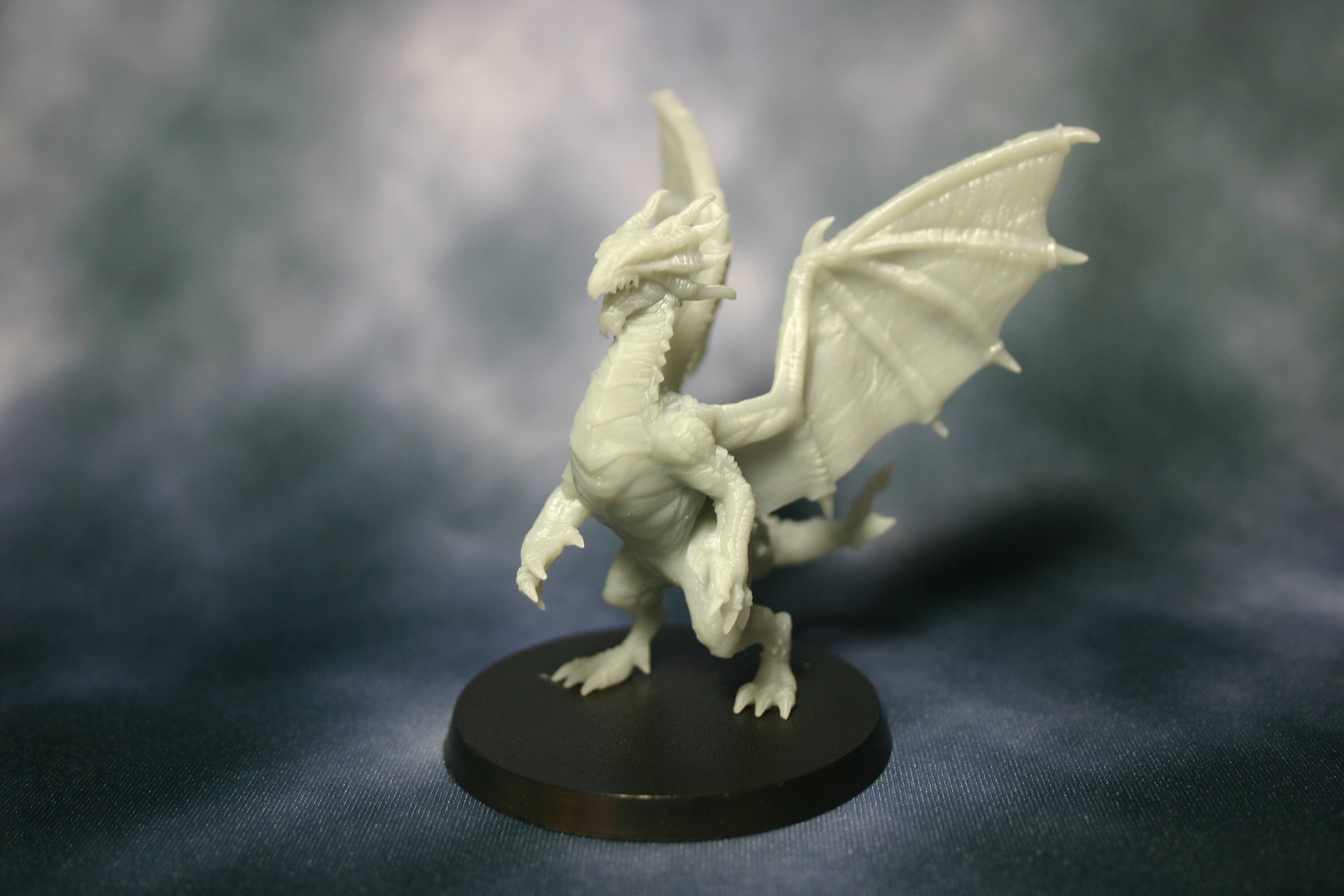Young Dragon Miniature, 3D Printed, Unpainted - Etsy