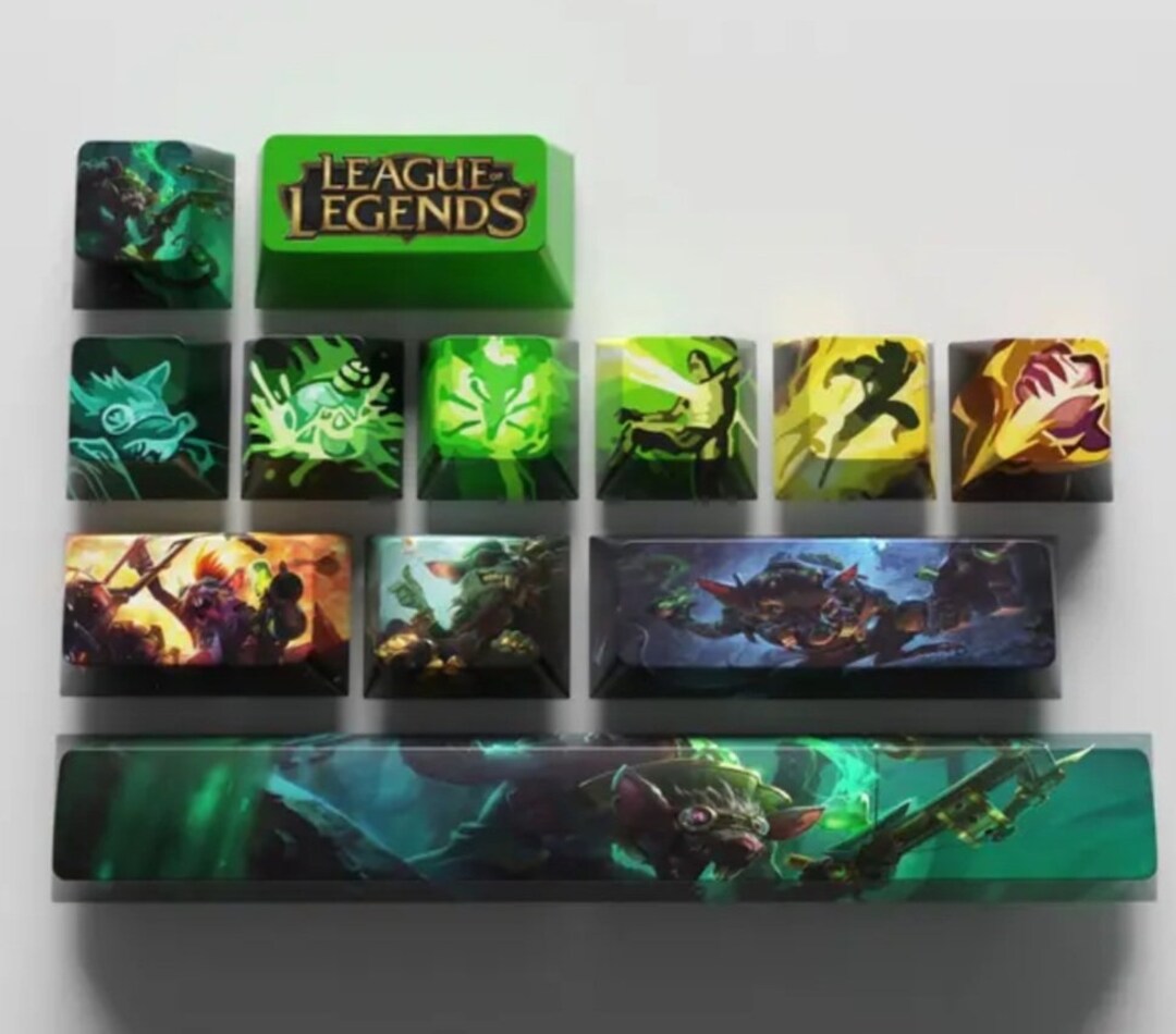 League of Legends Keycaps - Etsy UK