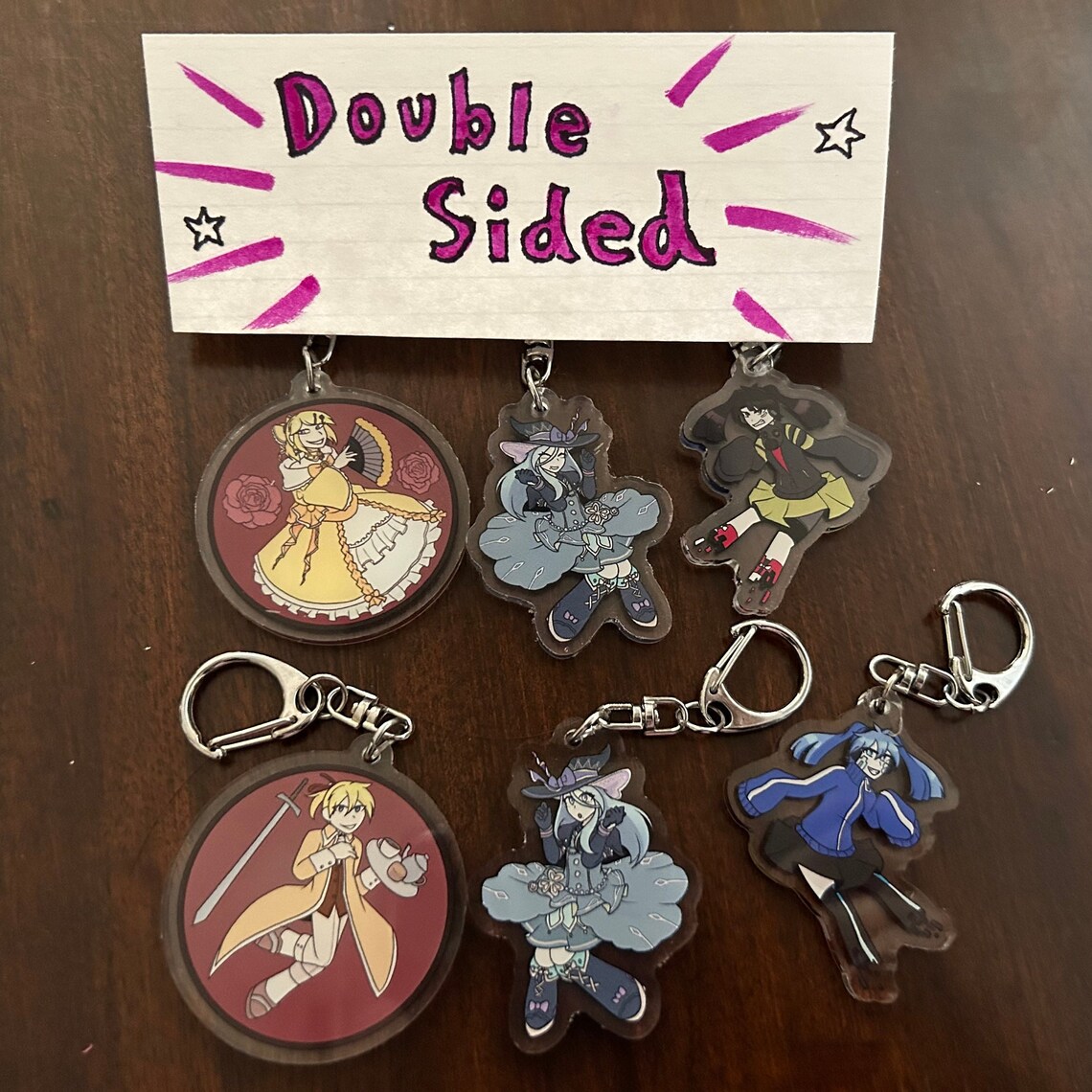 Project Sekai / Vocaloid Double Sided Keychains clearance - Etsy