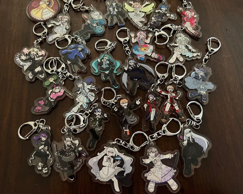 Project Sekai / Vocaloid Double Sided Keychains - Etsy