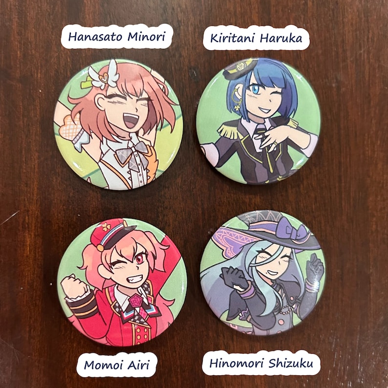 Project Sekai Button Pins - Etsy