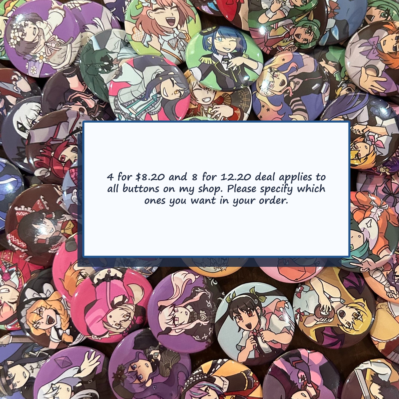 Project Sekai Button Pins - Etsy