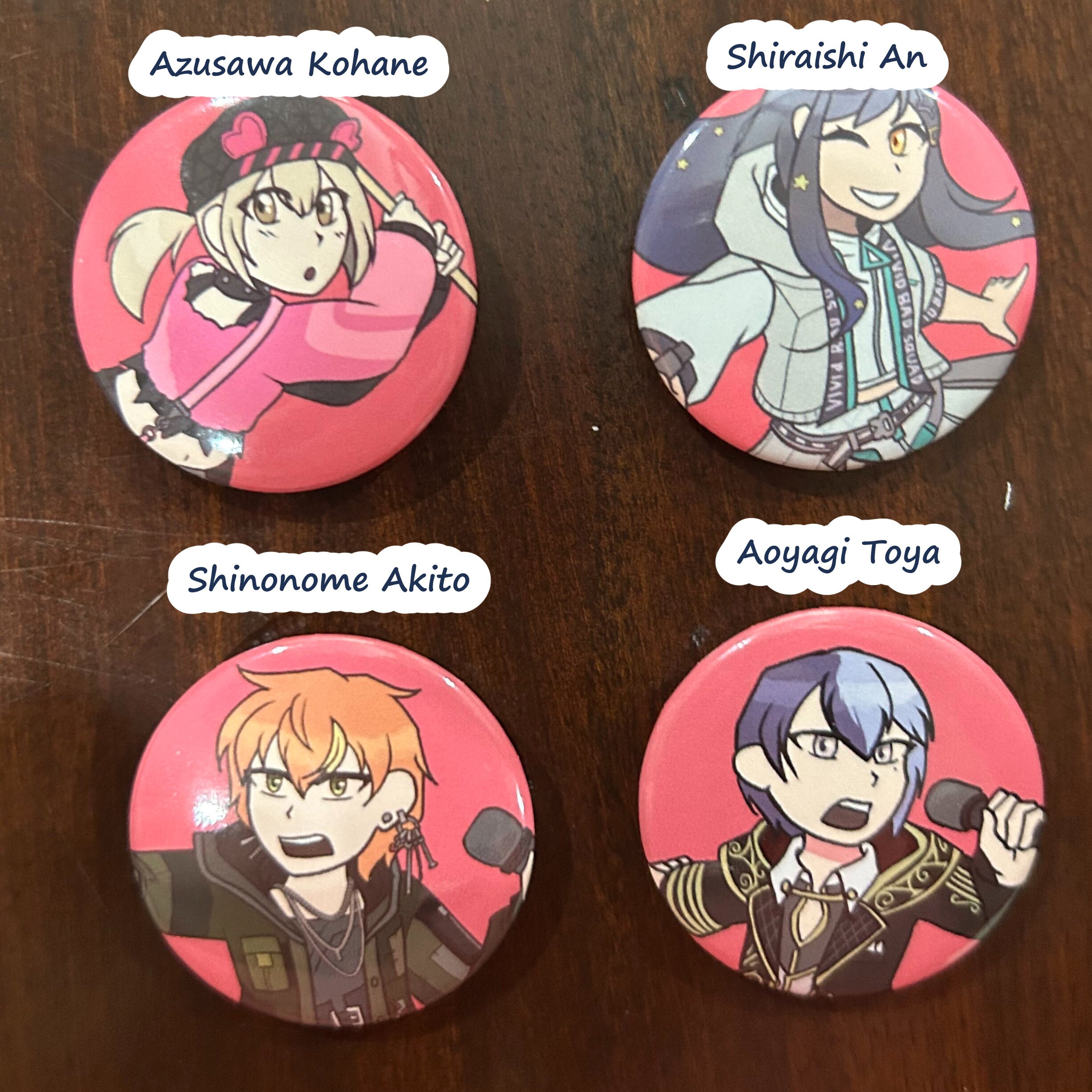 Project Sekai Button Pins - Etsy