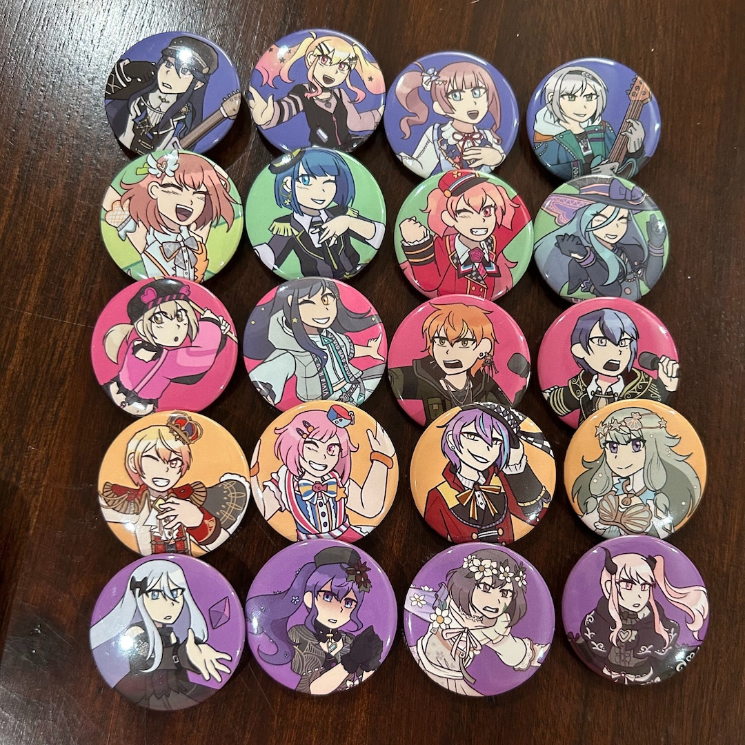 Project Sekai Button Pins - Etsy