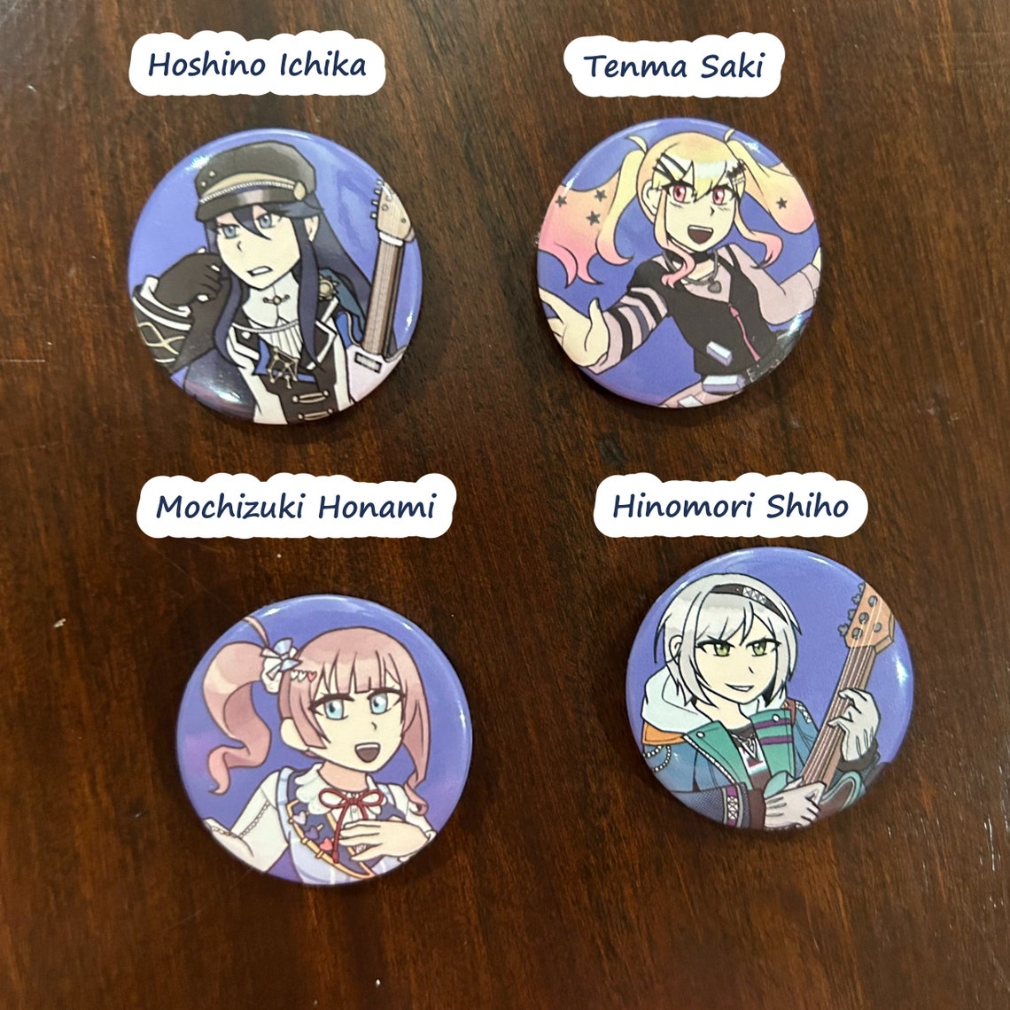 Project Sekai Button Pins - Etsy