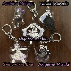 Project Sekai / Vocaloid Double Sided Keychains (clearance) - Etsy