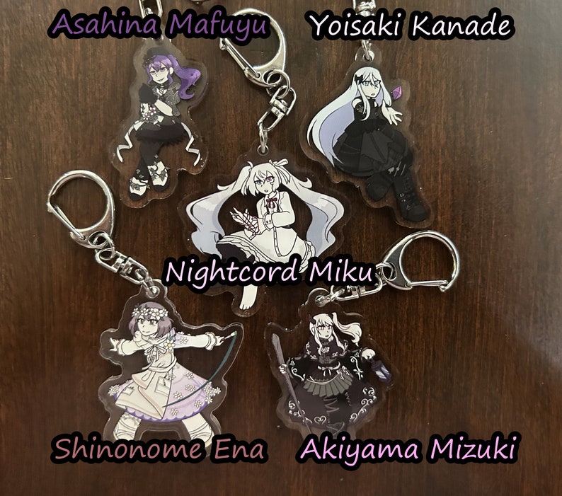 Project Sekai / Vocaloid Double Sided Keychains - Etsy Canada