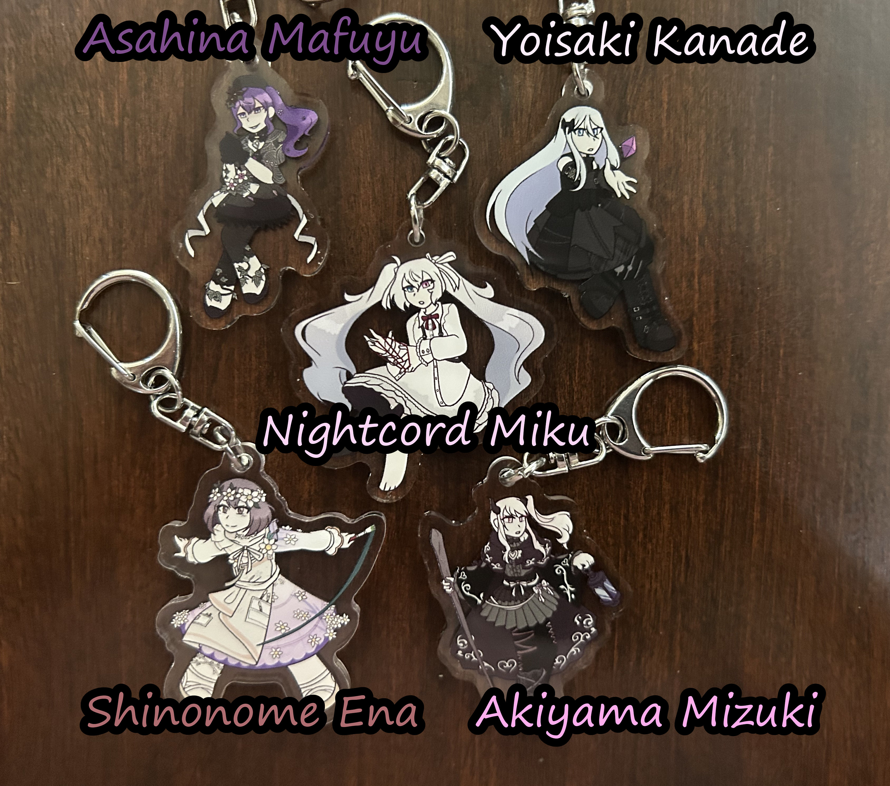 Project Sekai / Vocaloid Double Sided Keychains clearance - Etsy