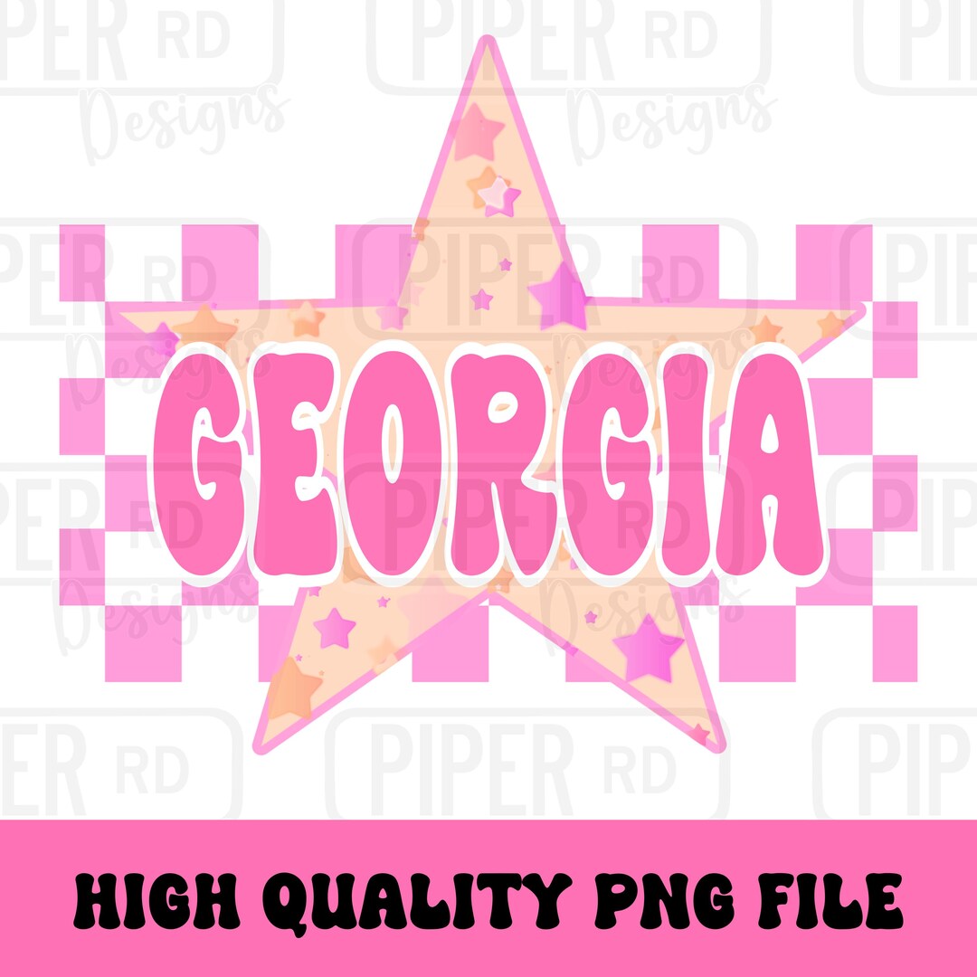 Preppy Georgia Png, Preppy SEC, Sublimation, Sports Team, College Png ...