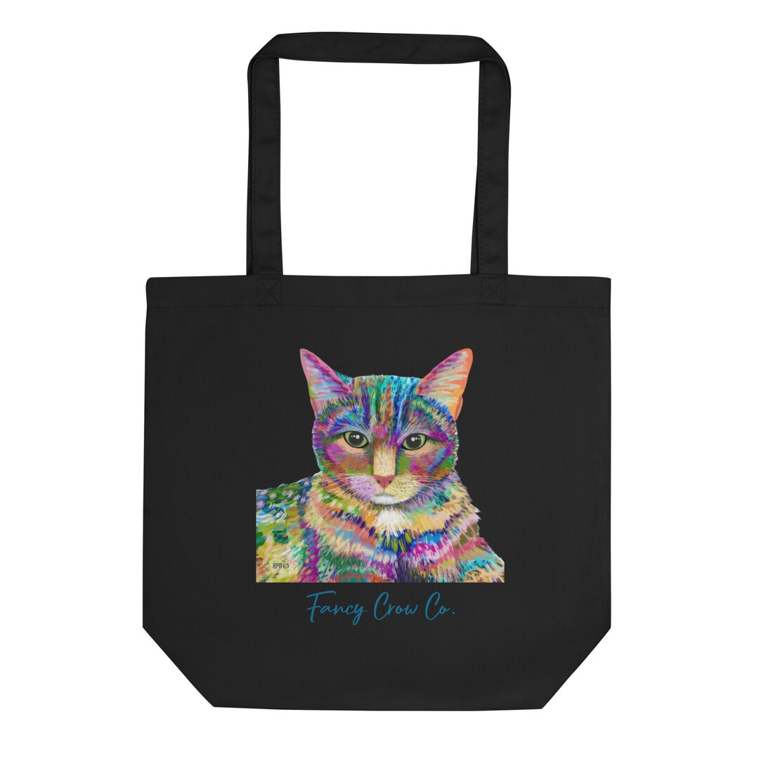 Eco Tote Bag Tabby Cat - Etsy