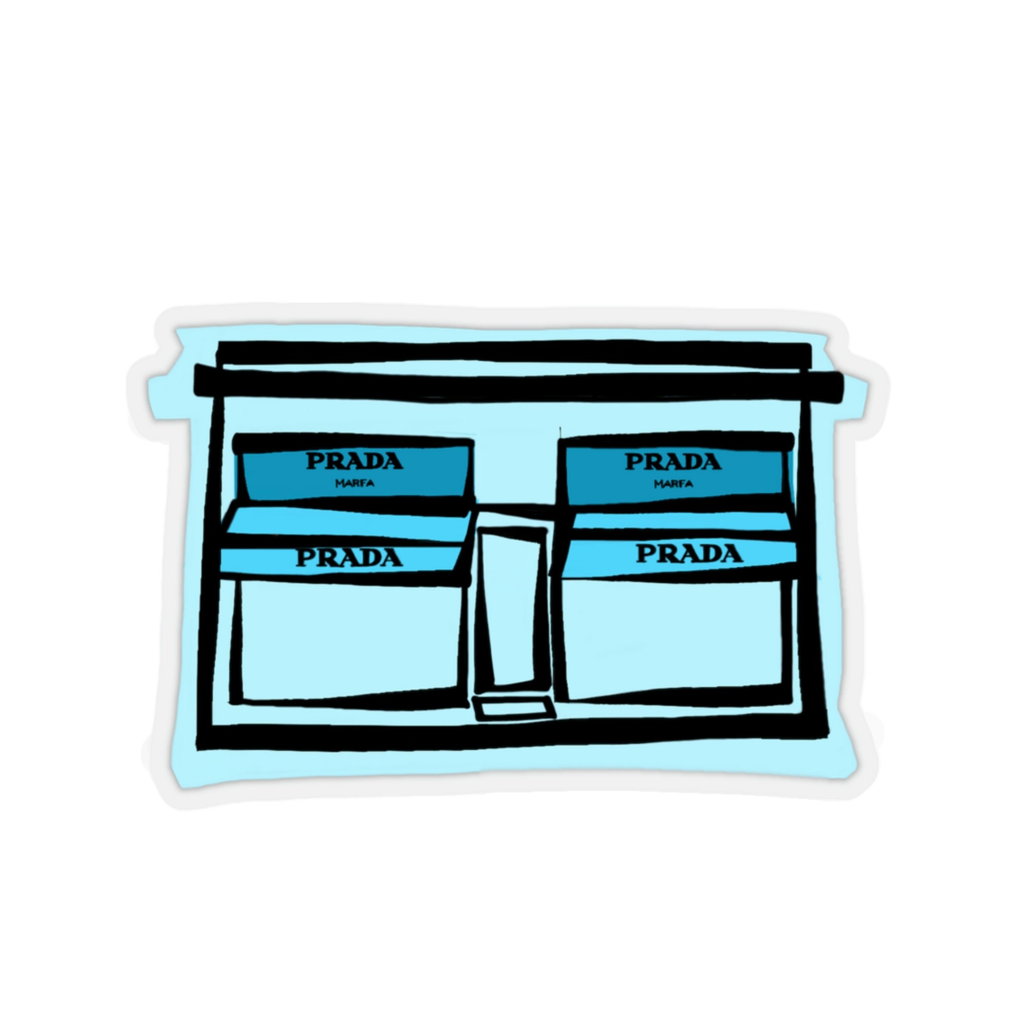Marfa Prada Store Texas Sticker - Etsy