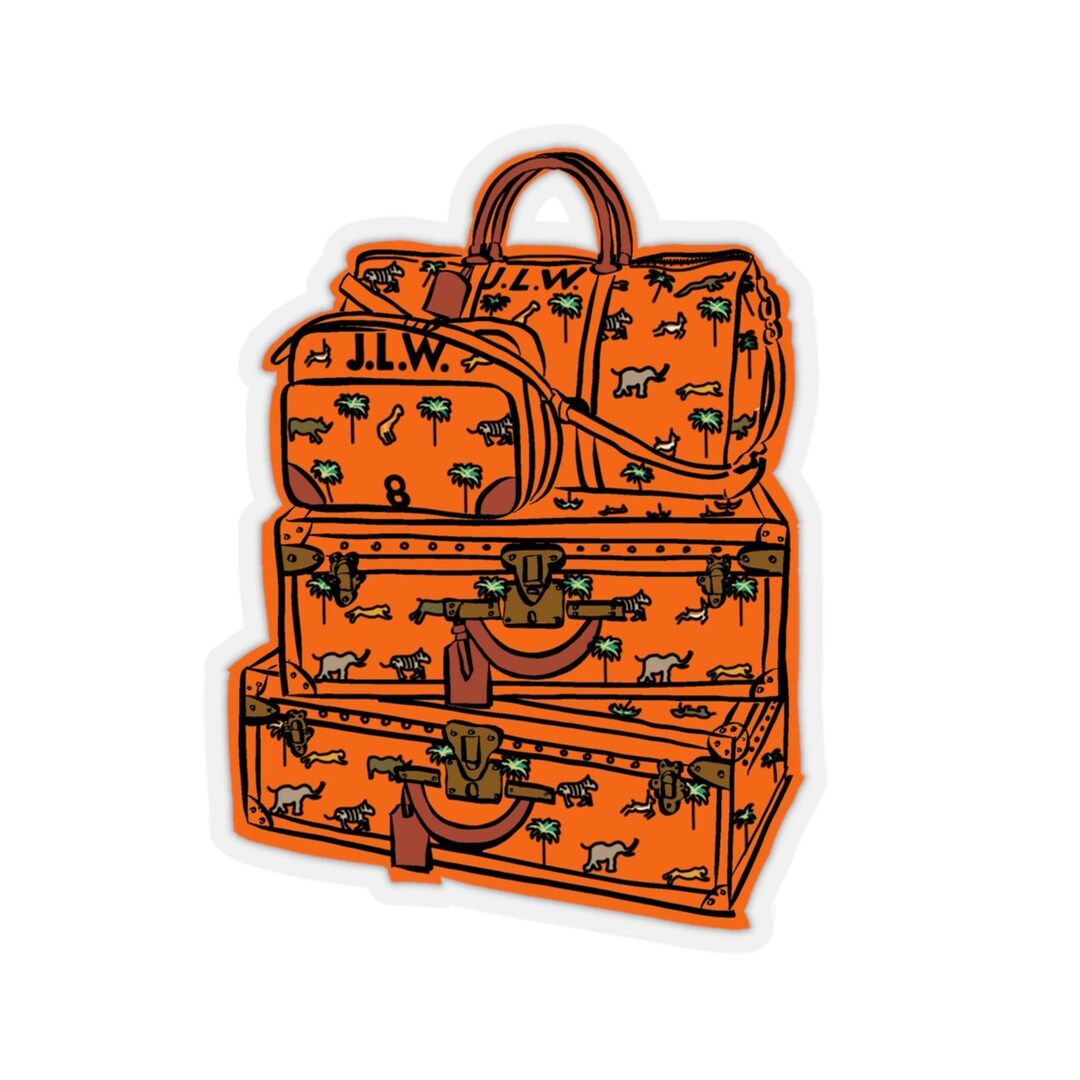 Darjeeling Limited Suitcases Sticker - Etsy