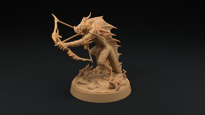 Shadow Wyrm Bow Dragon Trappers Lodge Demon Devil One - Etsy