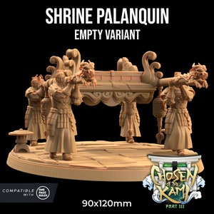 Shrine Palanquin | Dragon Trappers Lodge | Chosen of the Kami | 32mm ...