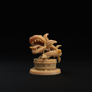 Carnivorous Plant Dragon Trappers Lodge Monster One Page Rules 32mm ...