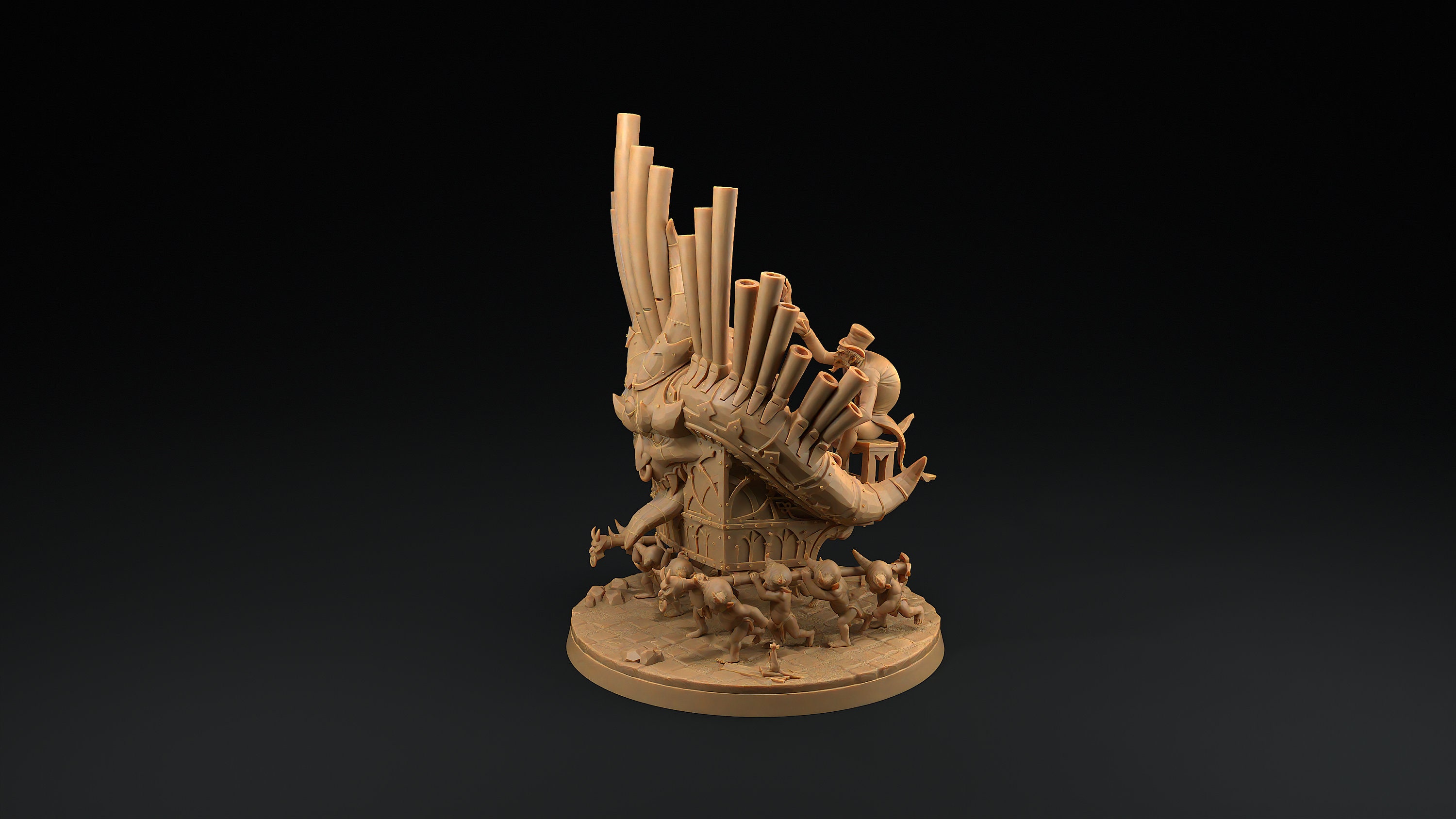 The Organ Man | Dragon Trappers Lodge | Monster | One Page Rules | 32mm ...