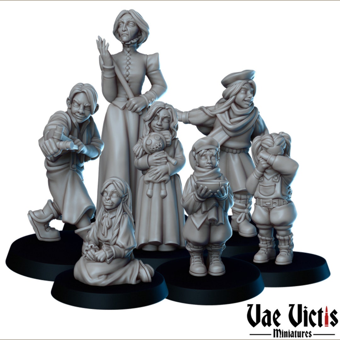 Orphanage Set | Vae Victis Miniatures | 32mm Scale Resin Printed ...