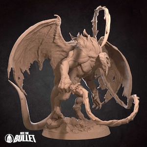 Fire Demon | Bite the Bullet | 35mm Scale | Resin Printed Tabletop RPG ...