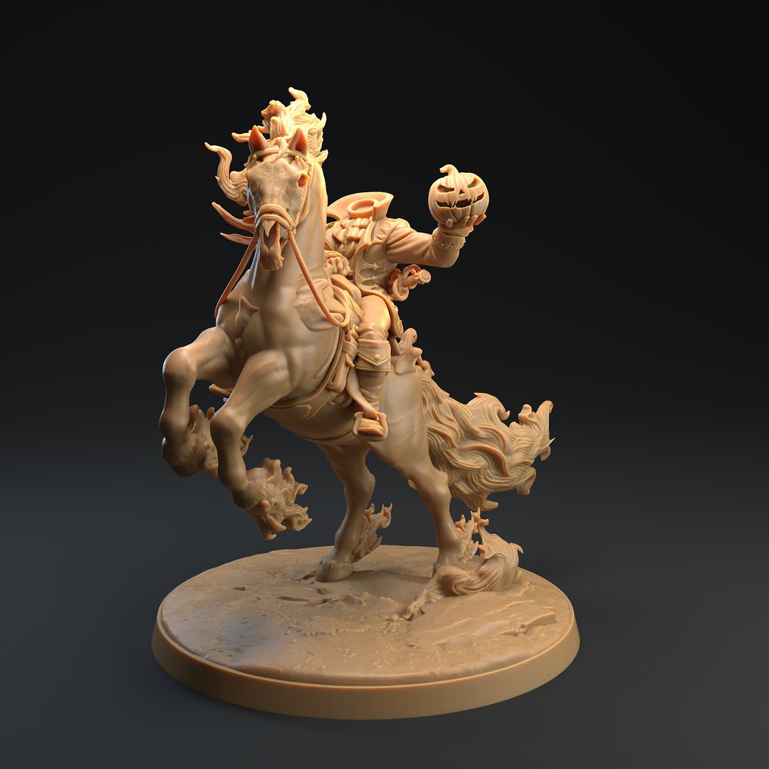 Nightmare Rider | Dragon Trappers Lodge | Headless Horseman | One Page ...