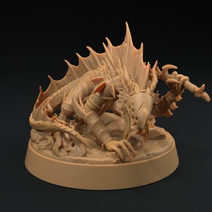 Shadow Wyrm Sword Dragon Trappers Lodge Demon Devil One Page Rules 32mm ...