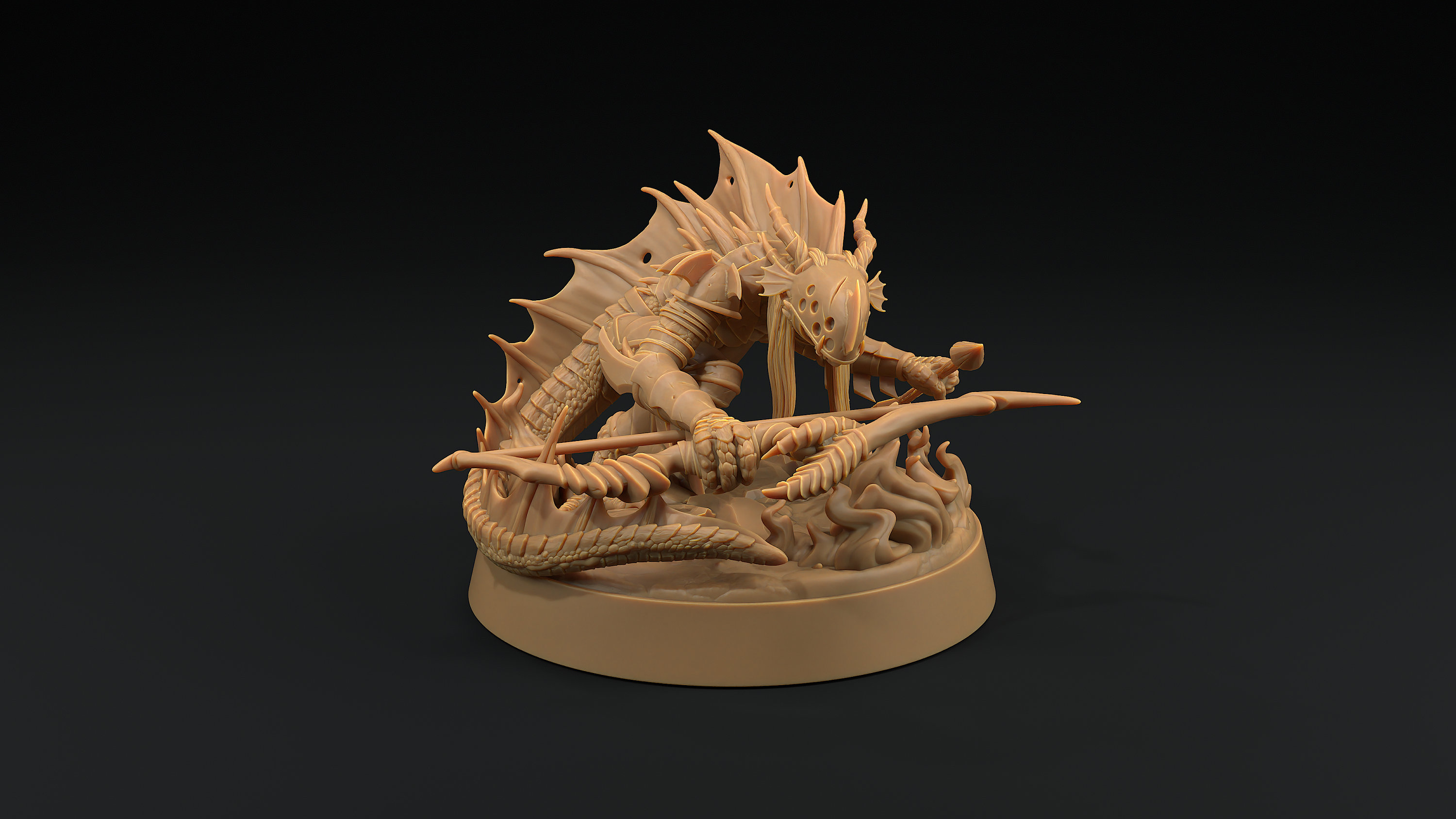 Shadow Wyrm Bow Dragon Trappers Lodge Demon Devil One - Etsy