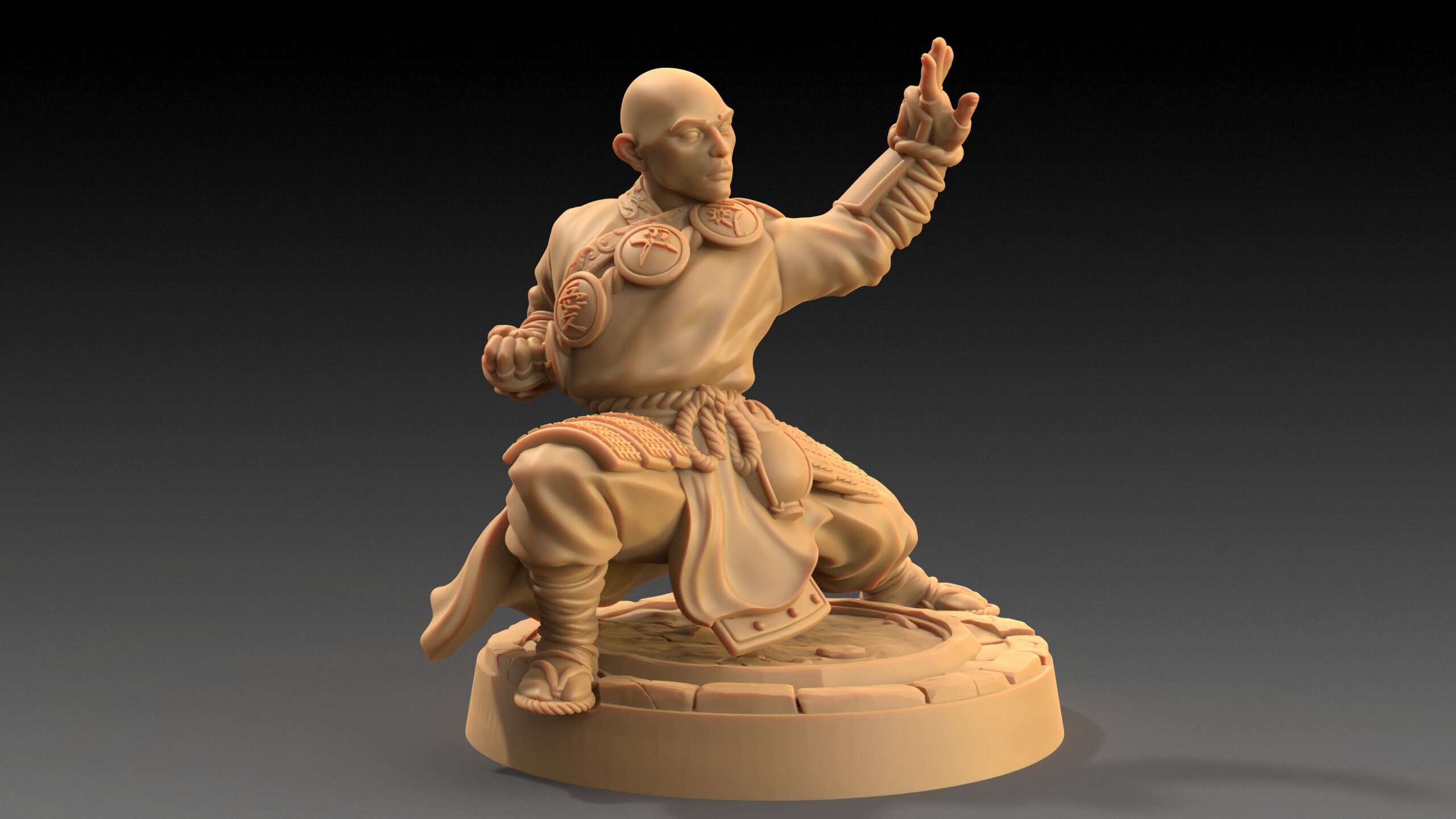 Ki Masters Set | Dragon Trappers Lodge | Chosen of the Kami | 32mm ...
