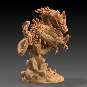 Large River Dragon | Dragon Trappers Lodge | Chosen of the Kami | 32mm ...