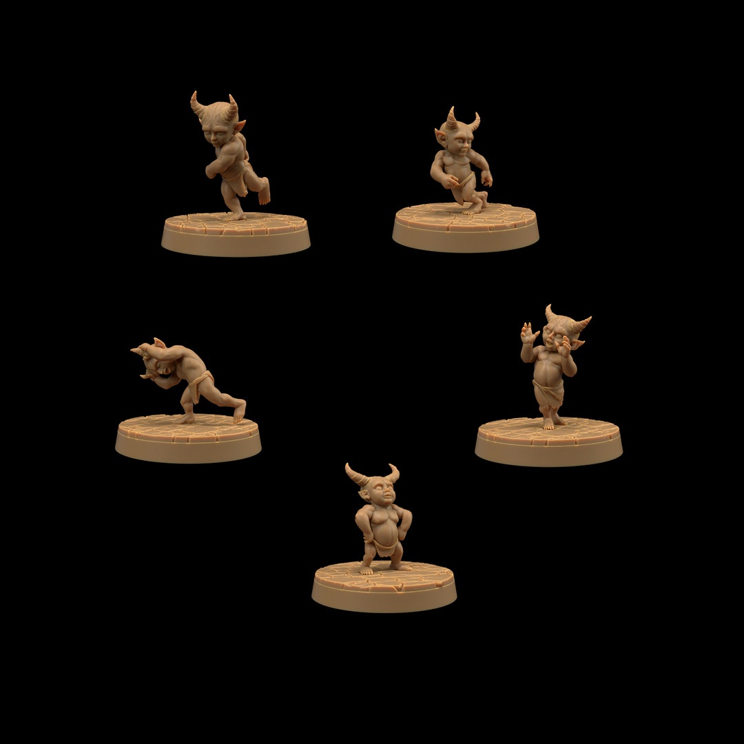 Little Devil Set Dragon Trappers Lodge Monster One Page Rules 32mm ...