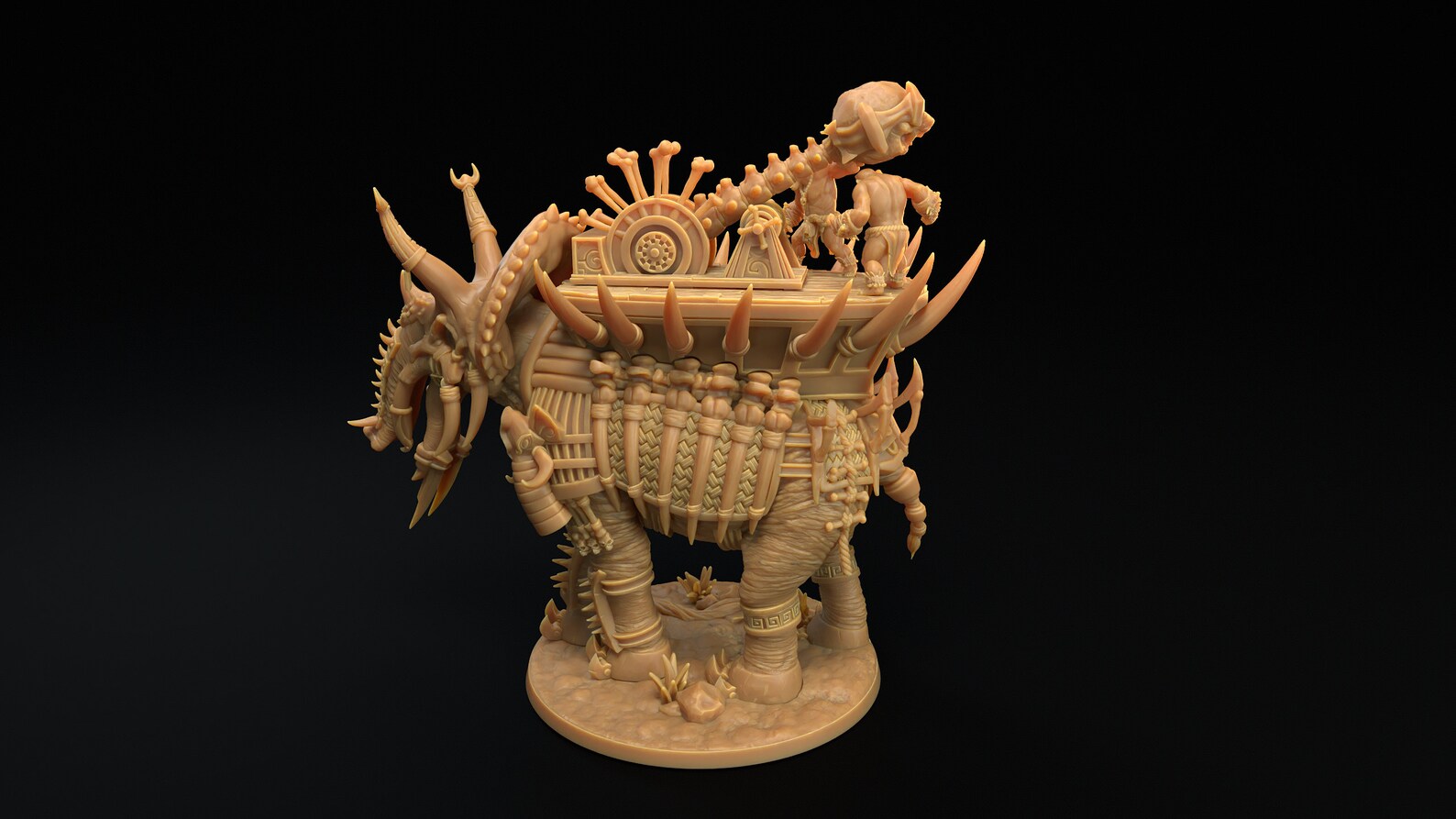 The Skull Grinder | Dragon Trappers Lodge | the Simiax Legions | 32mm ...