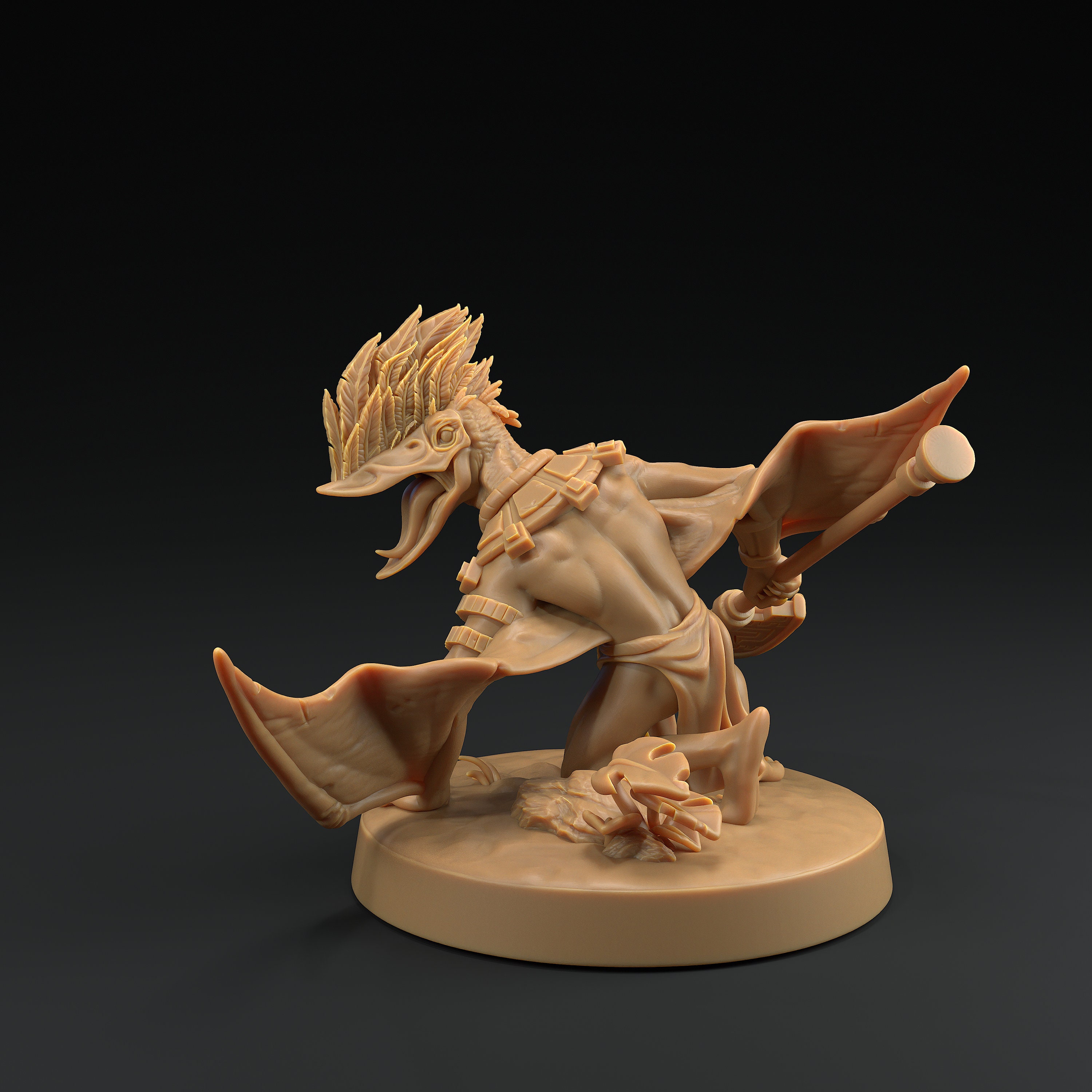 Ptero Saurians Dragon Trappers Lodge One Page Rules 32mm - Etsy