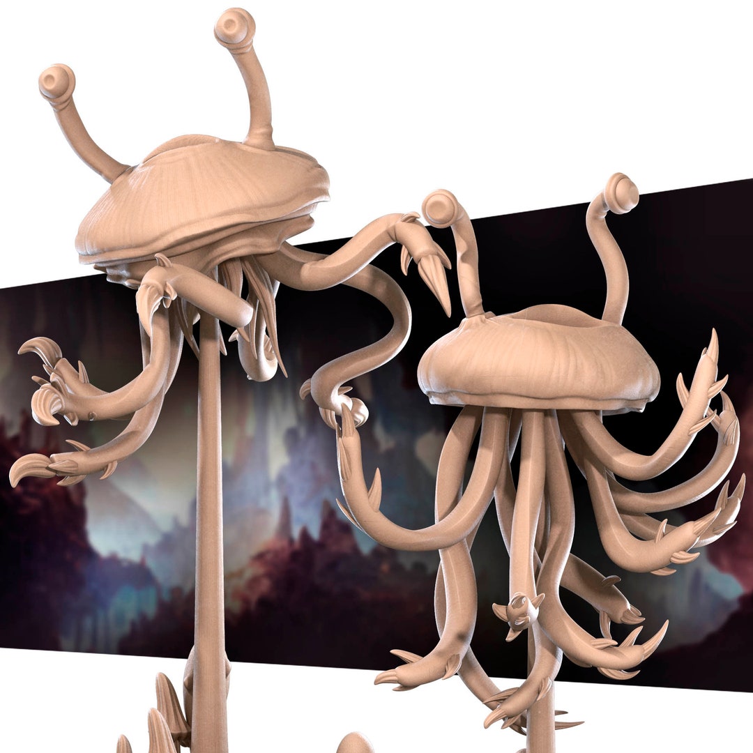 Tentacled Aberration Set | Bite the Bullet | 35mm Scale | Resin Printed ...