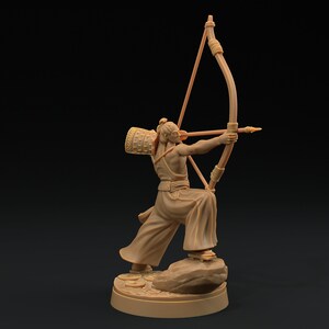 Archers Set | Dragon Trappers Lodge | Chosen of the Kami | 32mm Scale ...