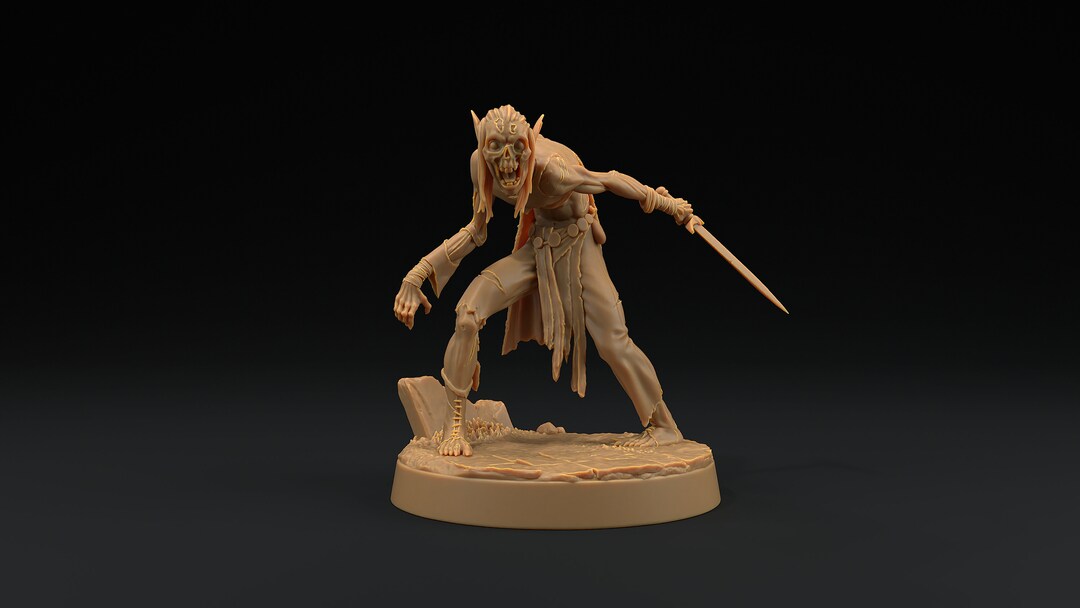 Elven Zombie | Dragon Trappers Lodge | Monster | One Page Rules | 32mm ...