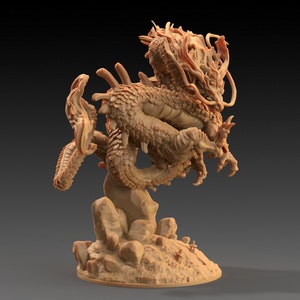 Large River Dragon | Dragon Trappers Lodge | Chosen of the Kami | 32mm ...