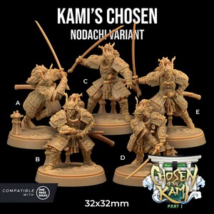 Kami's Chosen Samurai Set | Dragon Trappers Lodge | Chosen of the Kami ...
