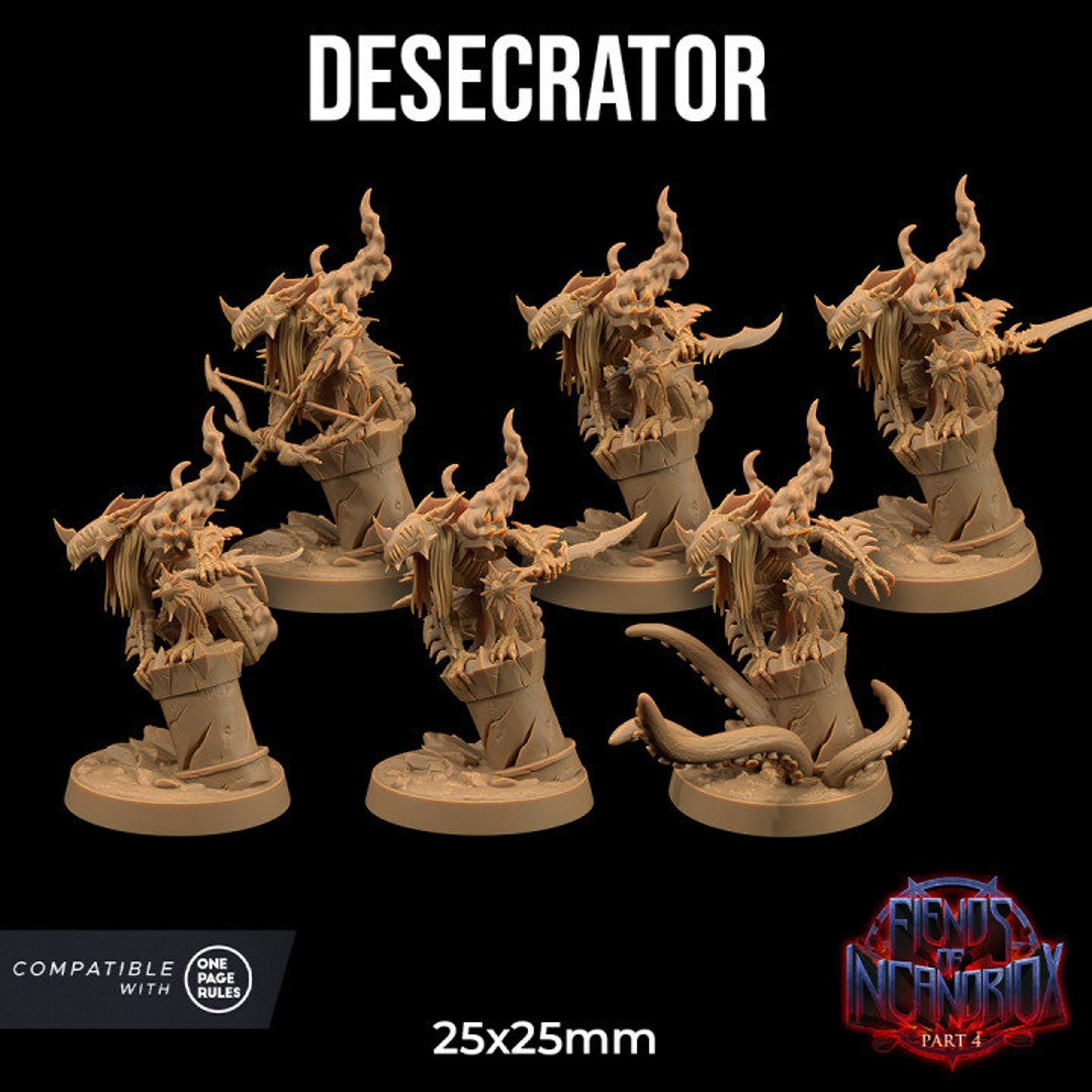 Desecrator | Dragon Trappers Lodge | Demon | Devil | One Page Rules ...
