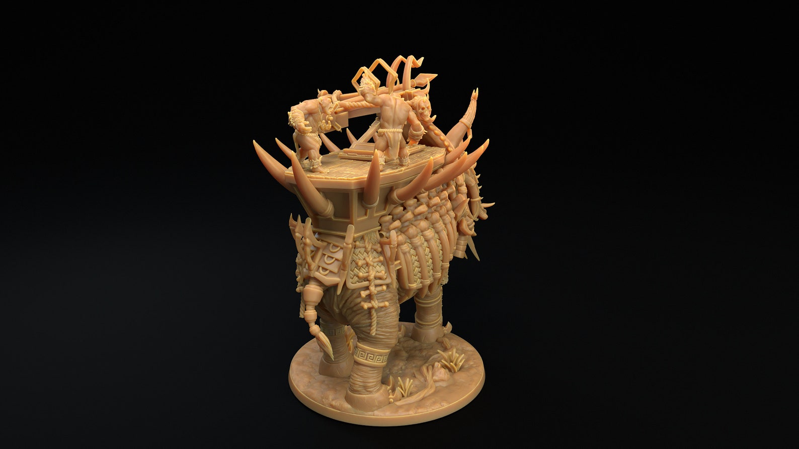 The Skull Grinder | Dragon Trappers Lodge | the Simiax Legions | 32mm ...