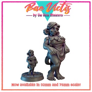Halfling Maid | Bae Victis | Vae Victis Miniatures | 32mm and 75mm ...
