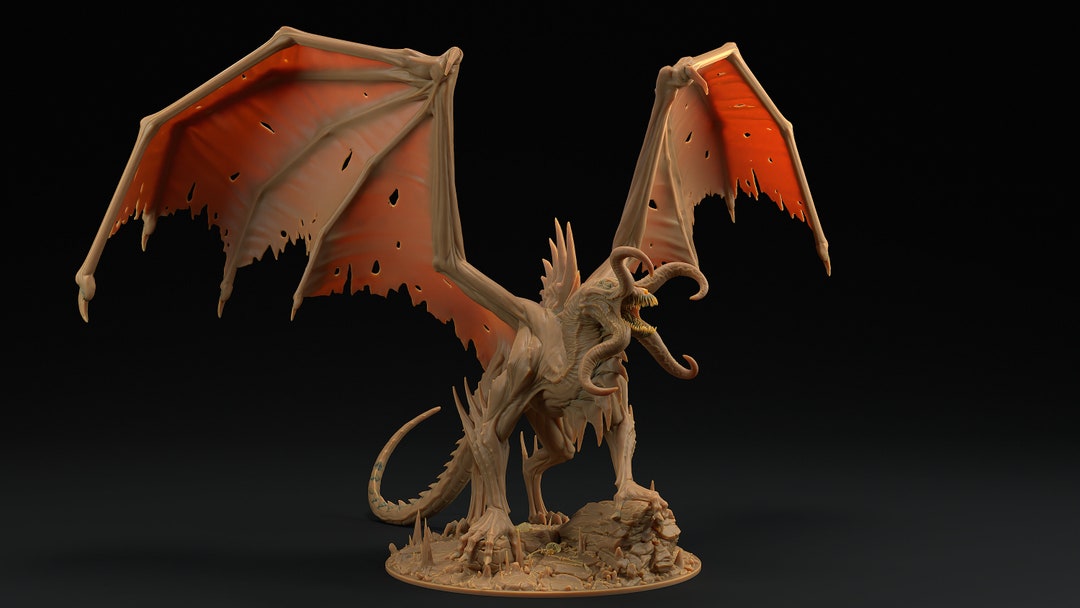 Mind Eater Dragon | Dragon Trappers Lodge | Monster | One Page Rules ...