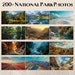 National Park Frame TV Art Set, Nature Photos, National Park Collection ...