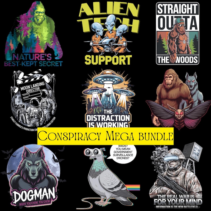 Funny Conspiracy Meme - Etsy UK