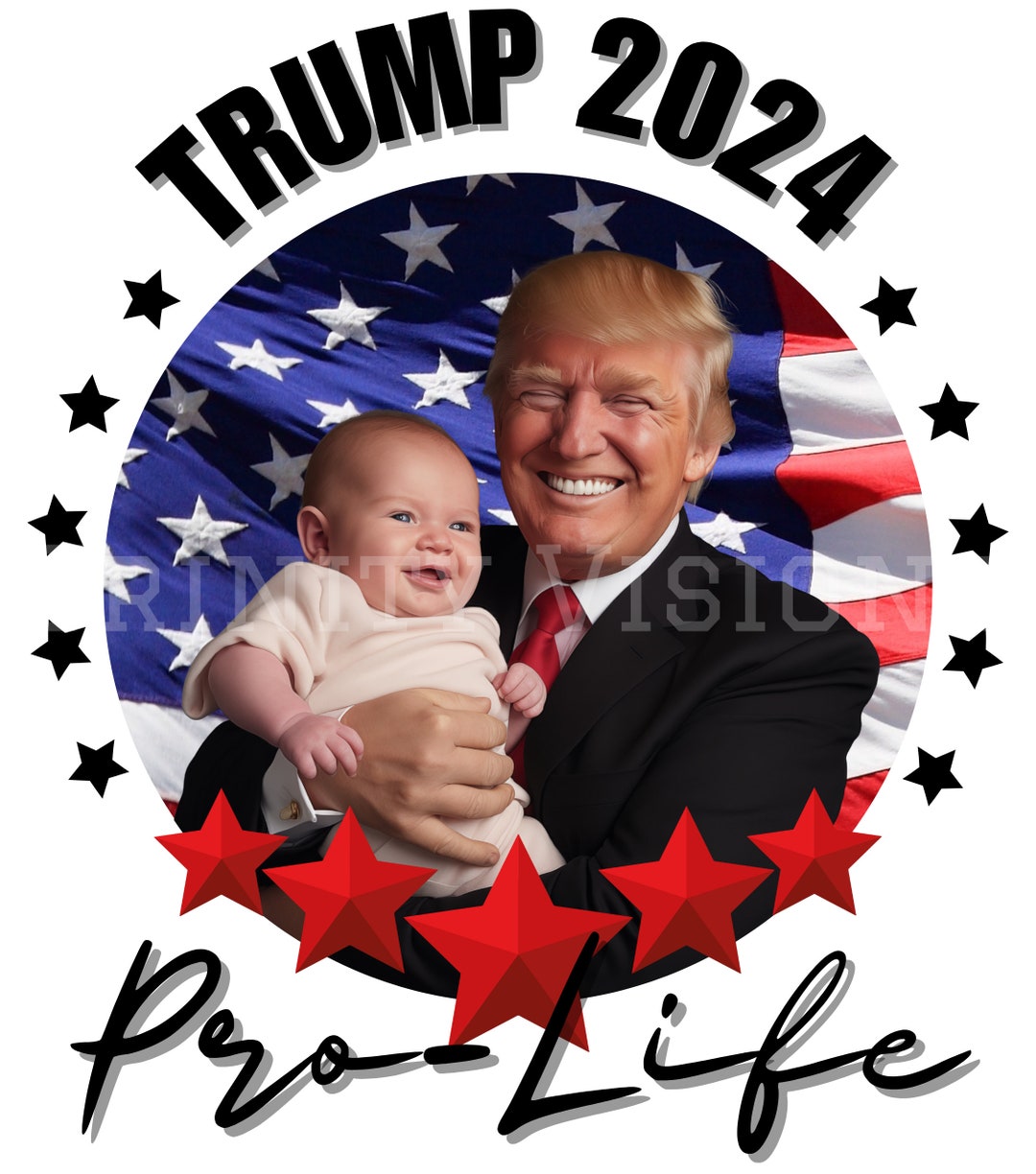 Trump 2024 Clip Art Png, Save the Children, Pro Life, Digital Download ...
